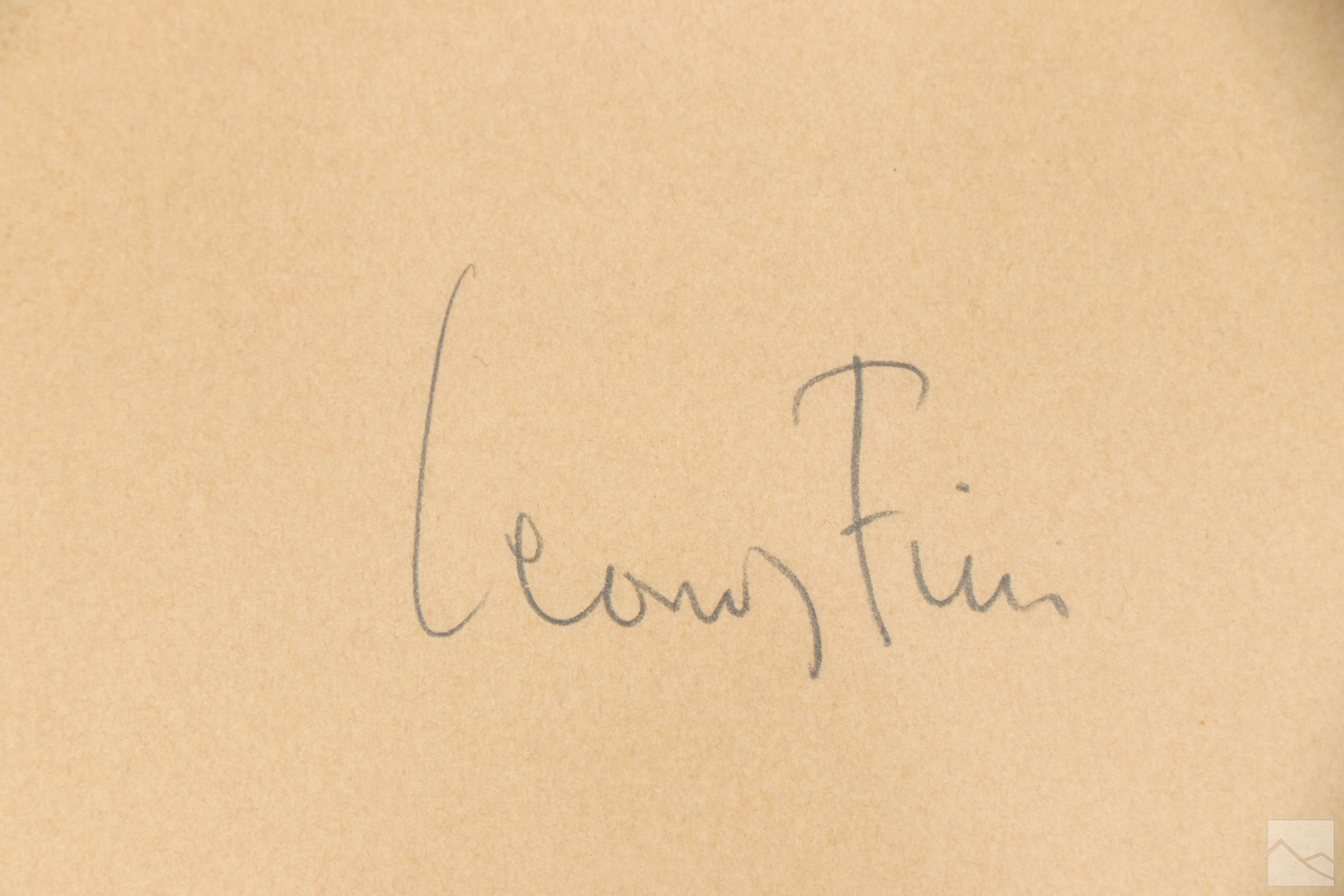 Leonor Fini | Leonor Fini 1907-1996 Abstract Figure Litho SIGNED ...