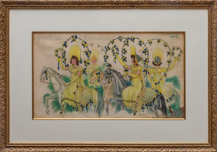 Gustave Adolphe Mossa | Symphonie Merveilleuse. | MutualArt