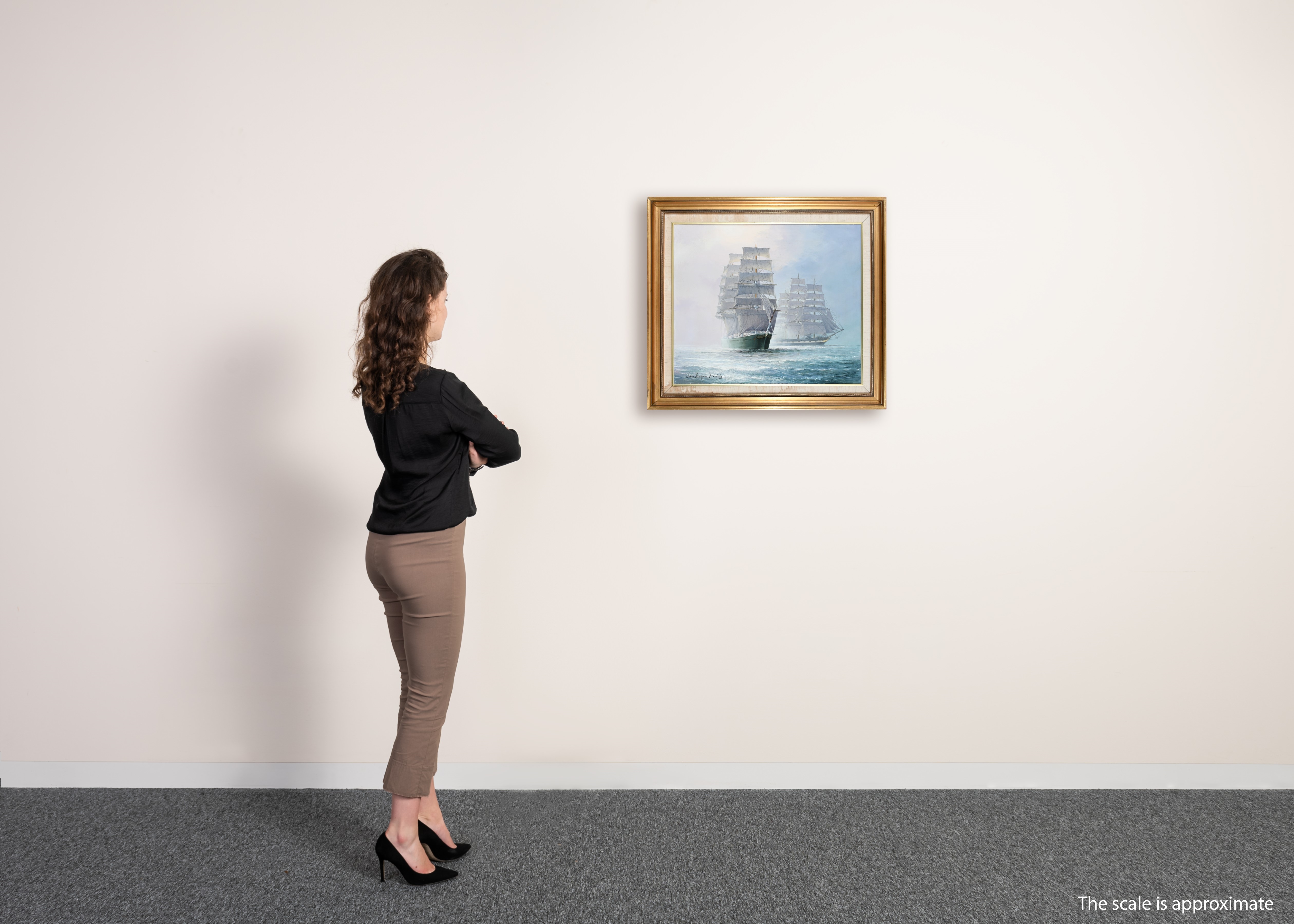 John Bentham-Dinsdale | The Thermopylae in a calm | MutualArt