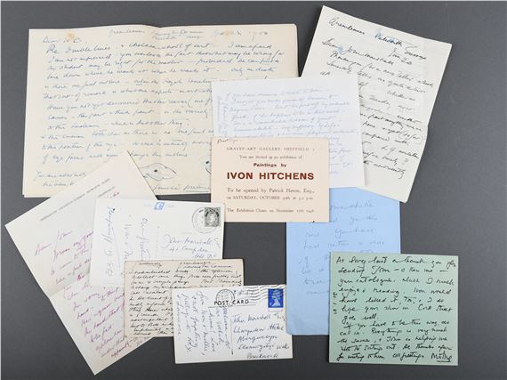 Ivon Hitchens | A collection of letters and postcards written by Ivon ...