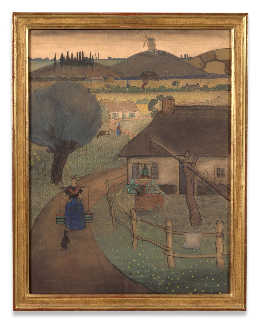 Jan Verkade | Paysage de Bretagne (1892 - 1893) | MutualArt