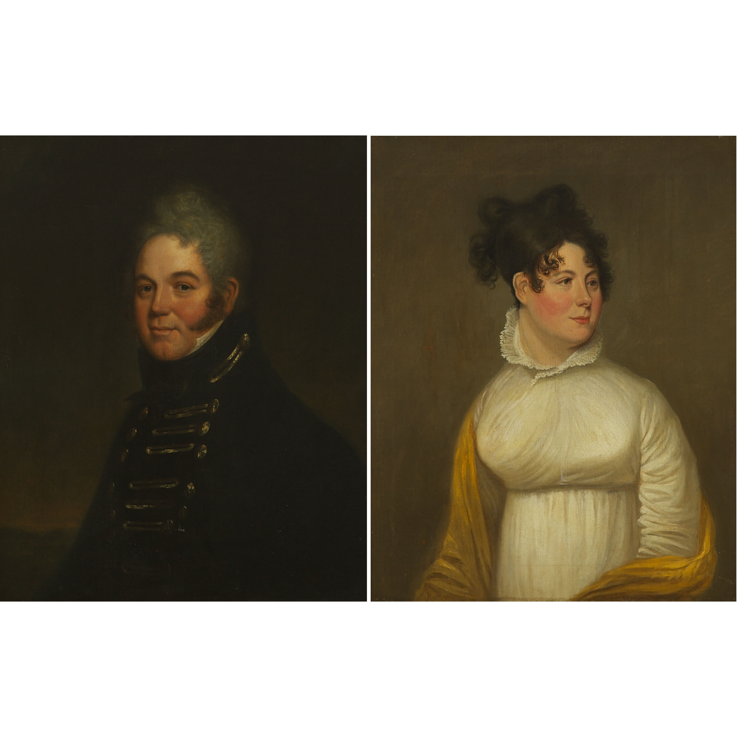 Robert Field | TWO WORKS: AN OFFICER OF THE ROYAL MARINES AND HIS WIFE ...