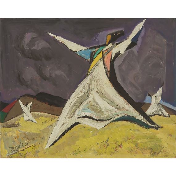 Jack Bush | RELEASE, 1950 (1950) | MutualArt