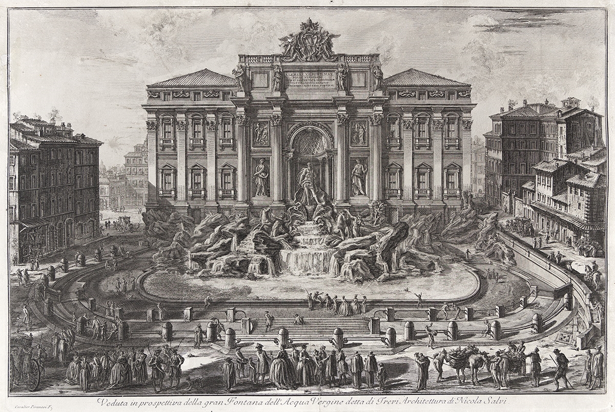 Giovanni Battista Piranesi | Fontana de Trevi (1751) | MutualArt