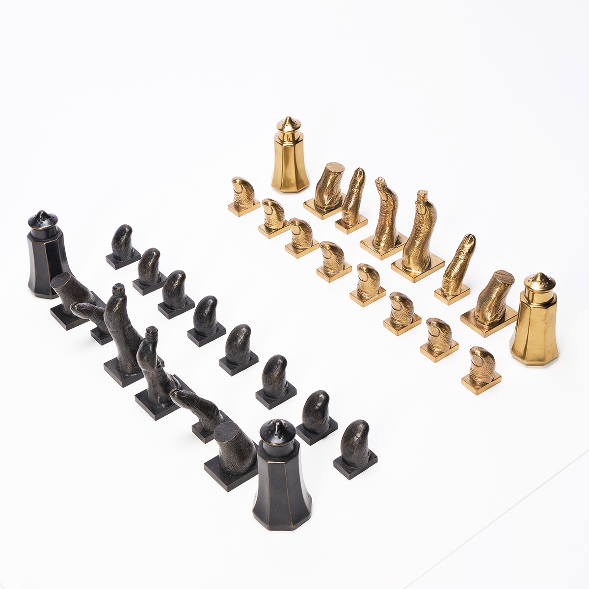 Salvador Dalí | Chess Set (Homage to Marcel Duchamp) (1996) | MutualArt