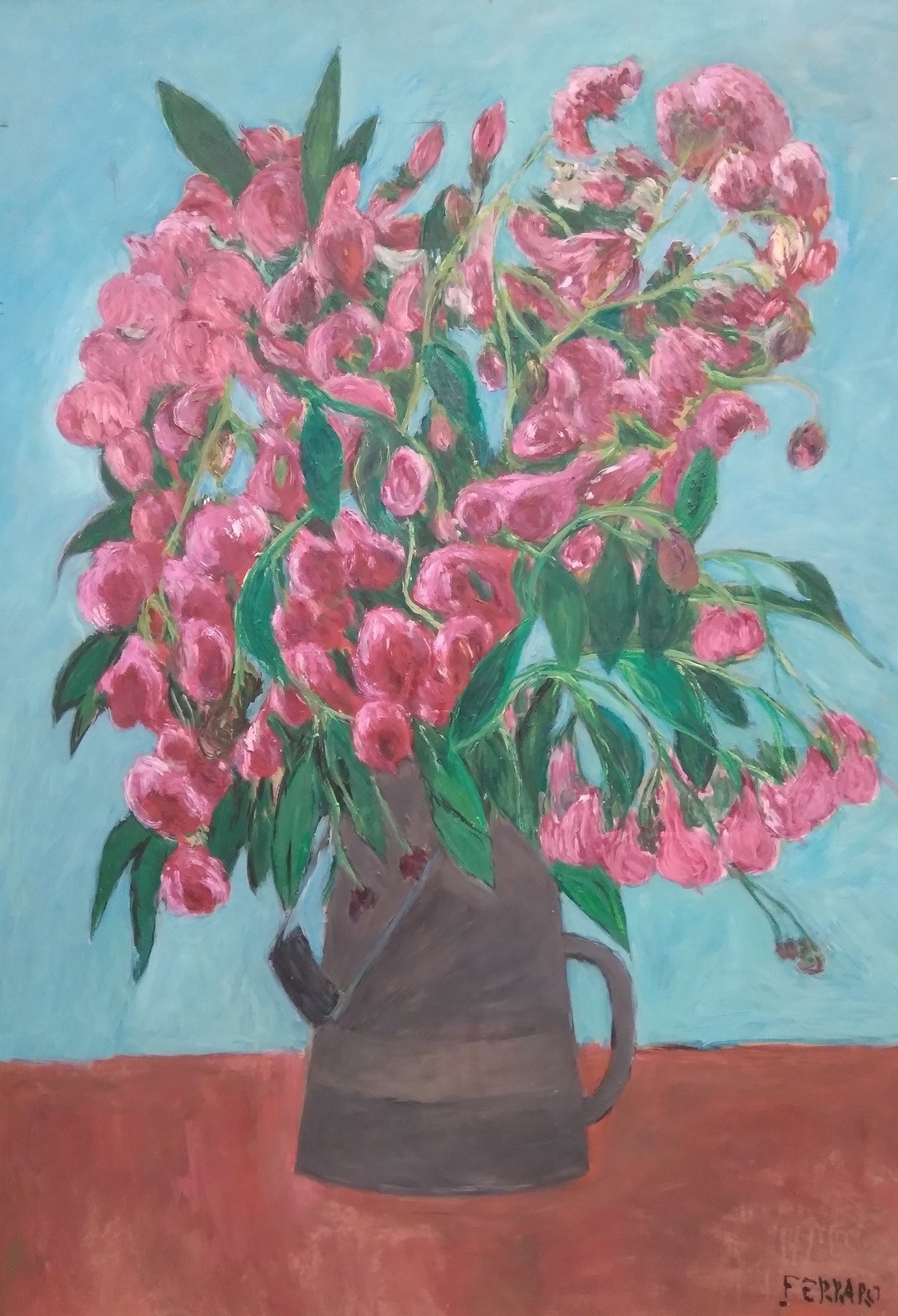 Franco Ferraro | Vaso di oleandri. (2011) | MutualArt