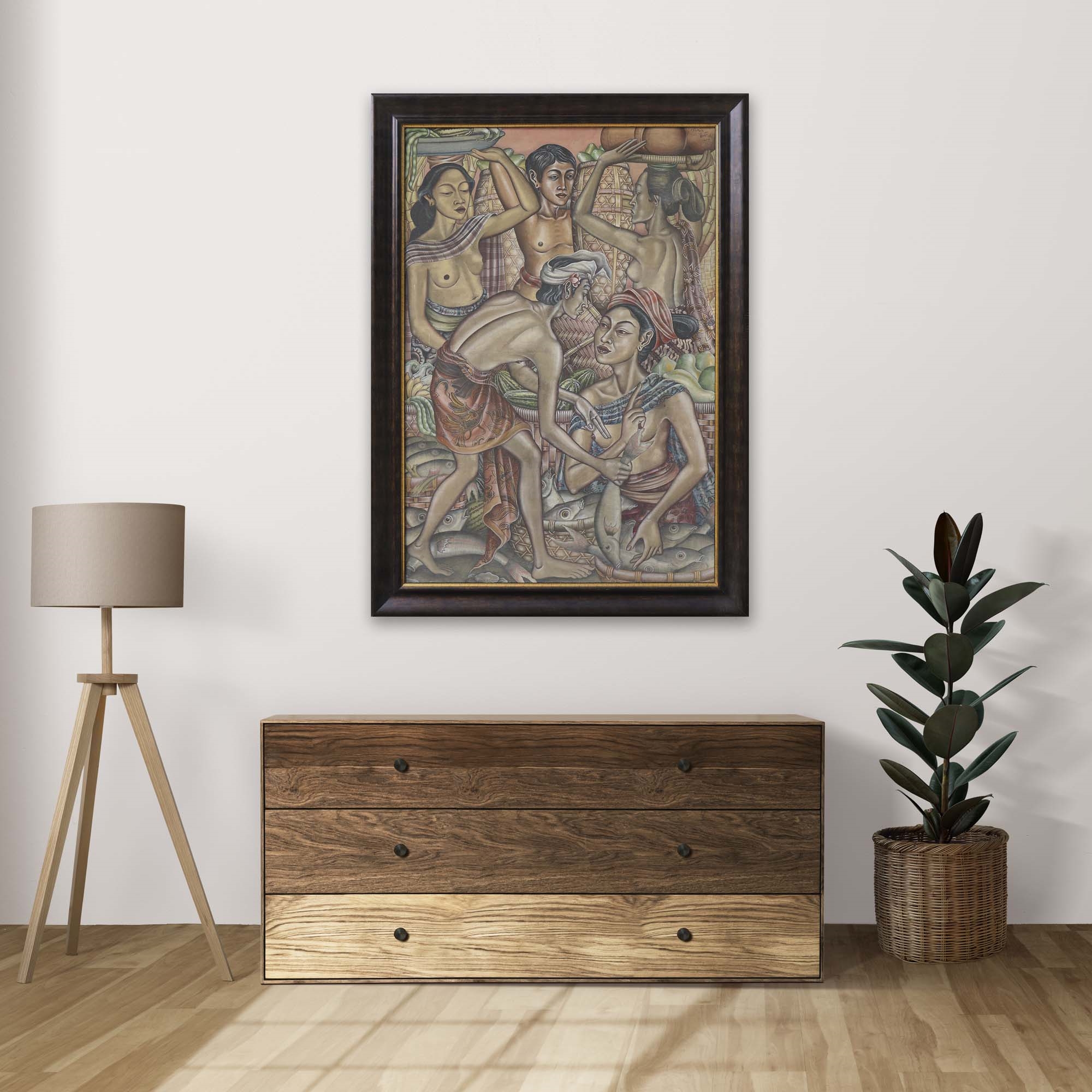 I Made Sukada | Pasar Di Bali, 1980 (1980) | MutualArt