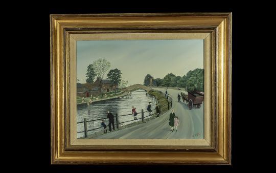 Tom Dodson | Tom Dodson Original Oil Painting (1976) | MutualArt