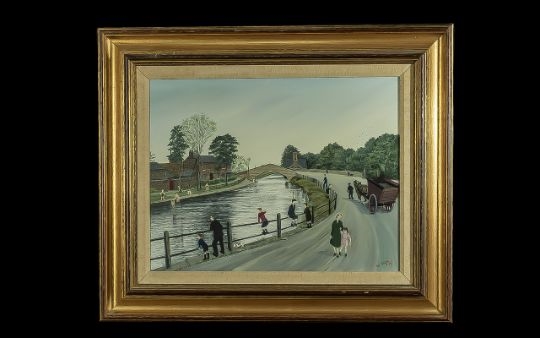 Tom Dodson | Tom Dodson Original Oil Painting (1976) | MutualArt
