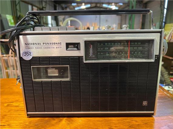 Panasonic | NATIONAL PANASONIC 3 BAND RADIO CASSETTE | MutualArt