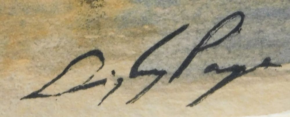 Digby Page | Twilight evening tree before cottage | MutualArt