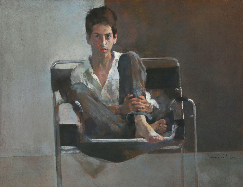 Amnon David Ar | Portrait of the artist's mother (2000) | MutualArt