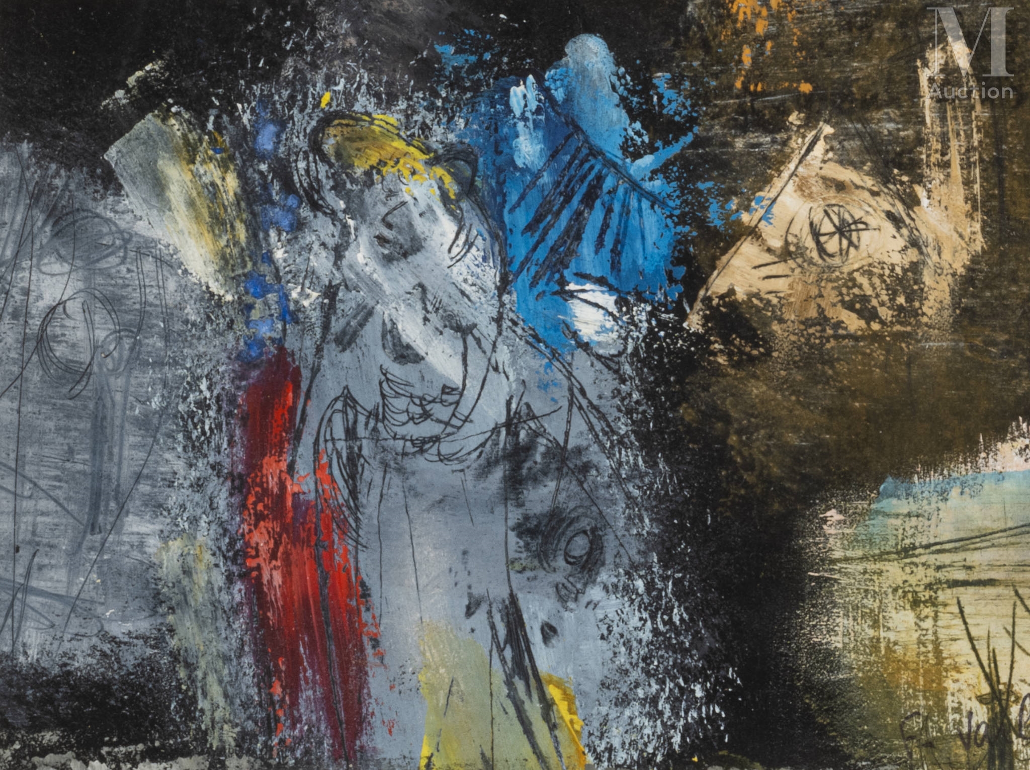 Félix Varla | Figure abstraite | MutualArt