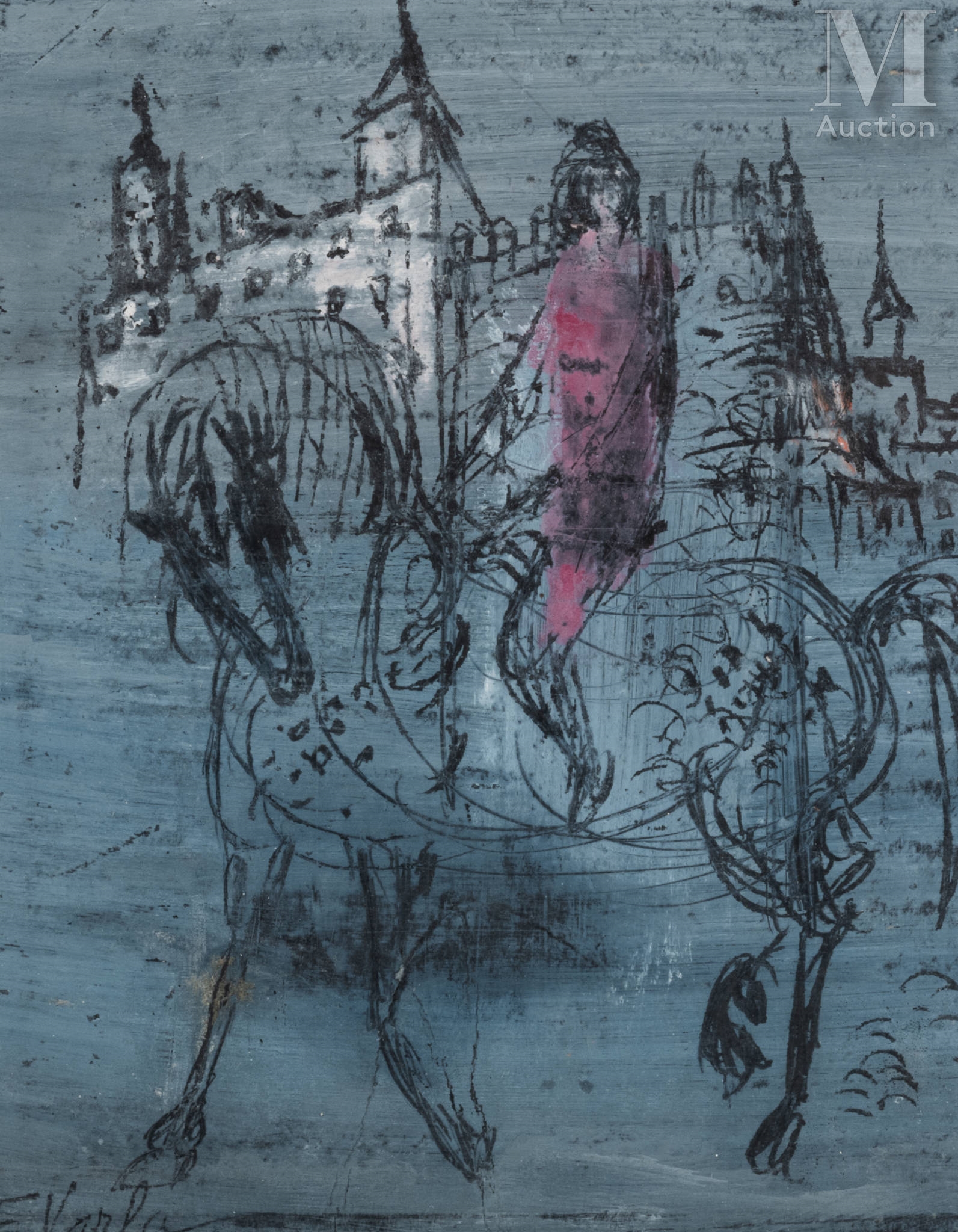 Félix Varla | Le cavalier | MutualArt