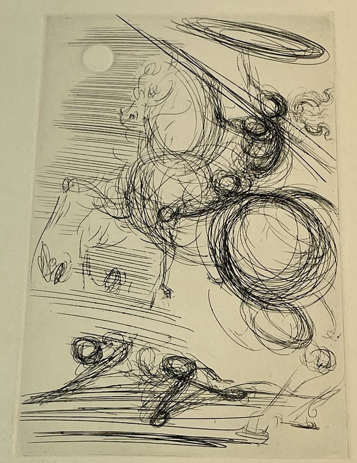 Salvador Dalí | Don Quixote-Moon Rider | MutualArt