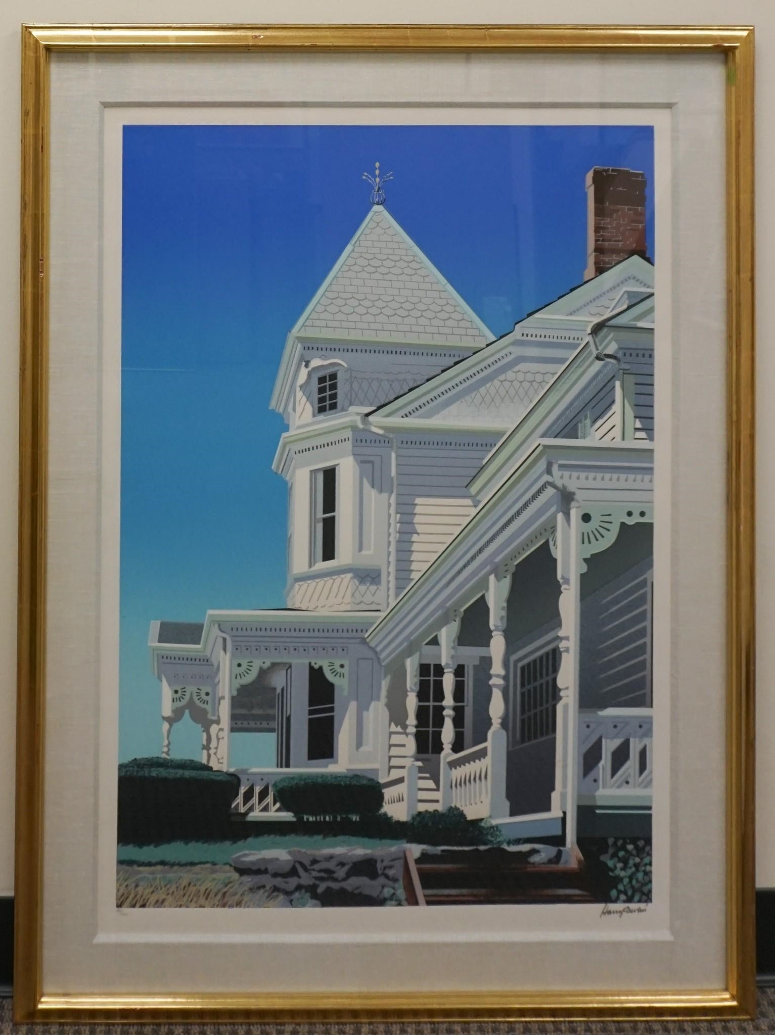 Harry Devlin | Victorian House Facade | MutualArt