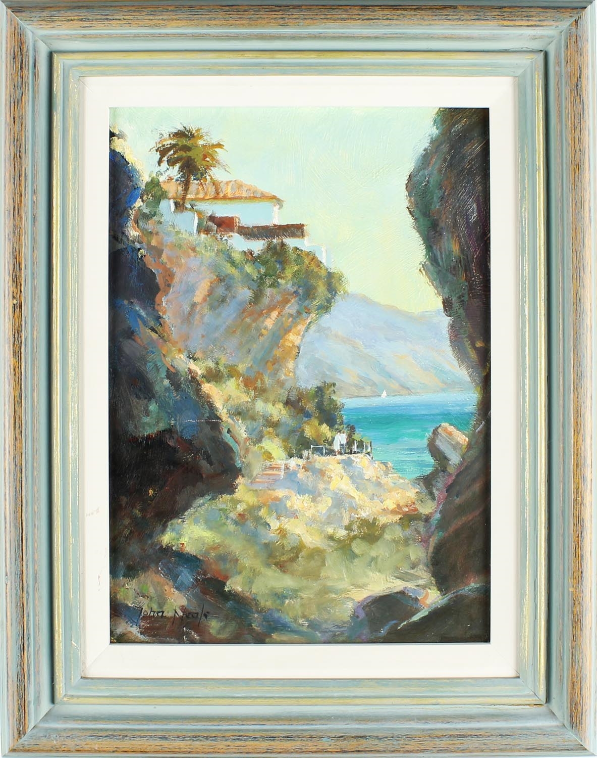 John Neale | A View Through The Rocks | MutualArt