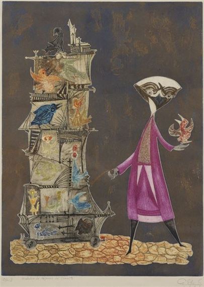 Guillermo Silva Santamaria | Vendedor de Pajaros del Carrito (1962 ...