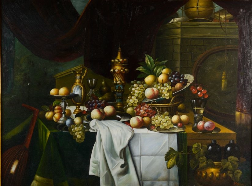 Nicolas Moreau | Still life with fruits | MutualArt
