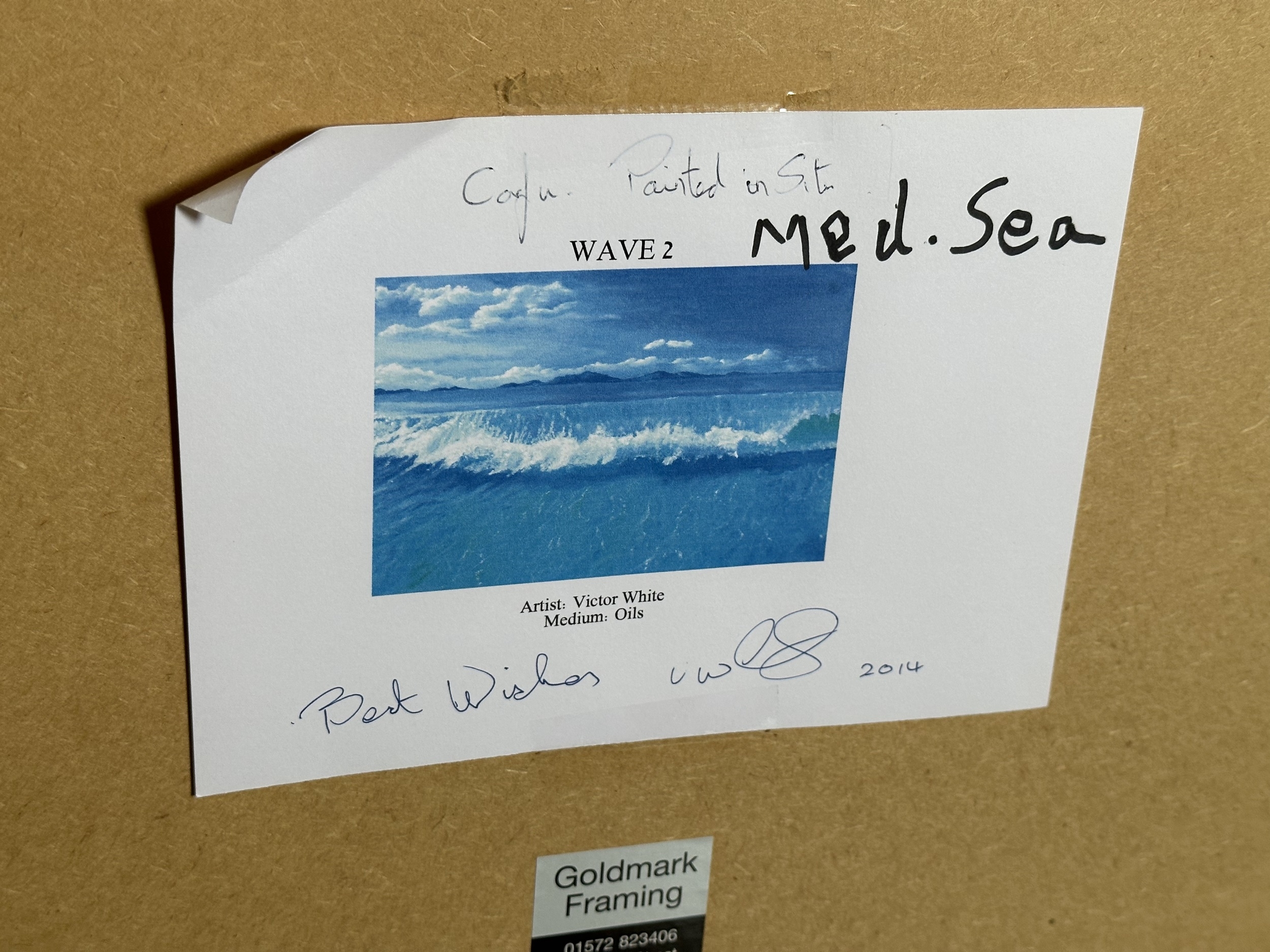 Victor White | Mediterranean Sea, Corfu (2014) | MutualArt