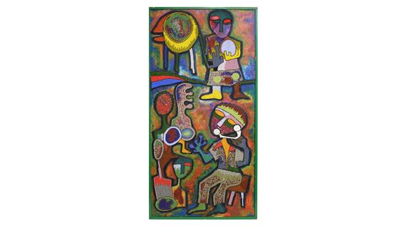 Jimoh Buraimoh | Untitled, | MutualArt