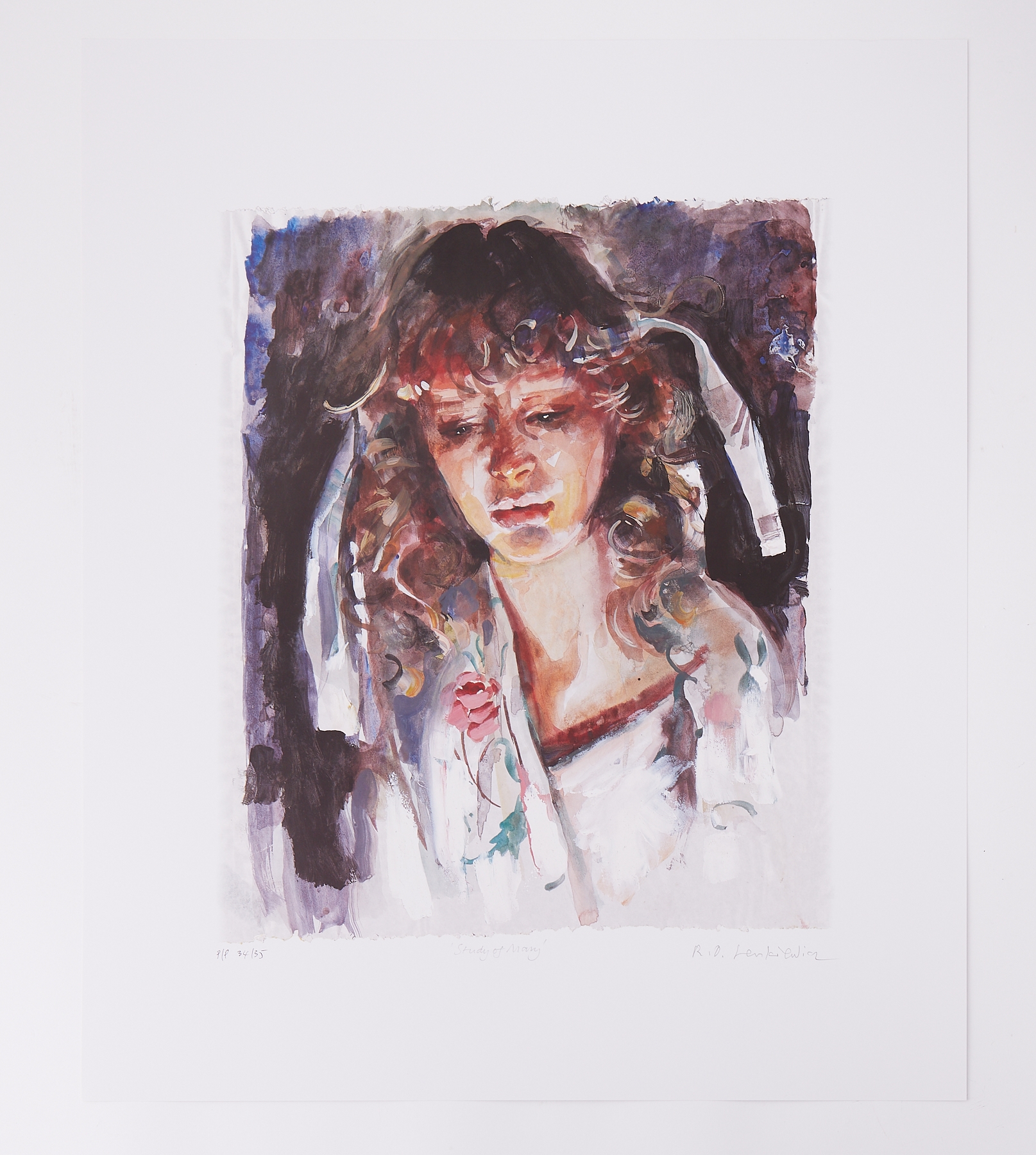 Robert Lenkiewicz | Study of Mary | MutualArt