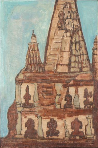 Chen Cheng Mei | Indian Temple Ruins (1972) | MutualArt