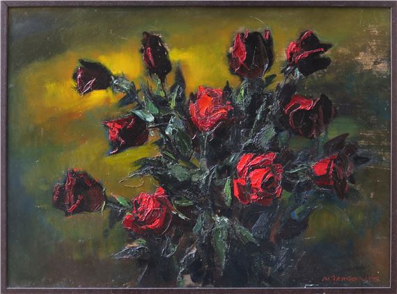 Uldis Zemzaris | Sārtās rozes 1993 (1993) | MutualArt