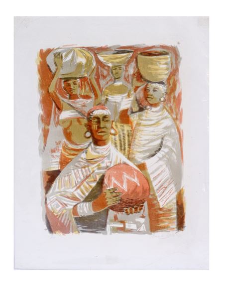 Eleanor Frances Esmonde-White | LADIES CARRYING WATER | MutualArt