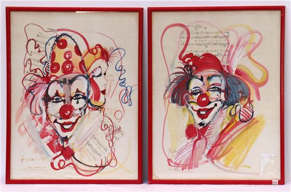 Johan Taljaard | LE CLOWNS | MutualArt