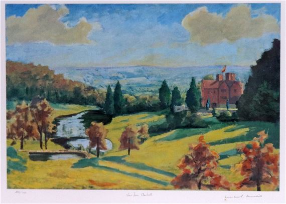 Sir Winston Churchill | VIEW FROM CHARTWELL | MutualArt