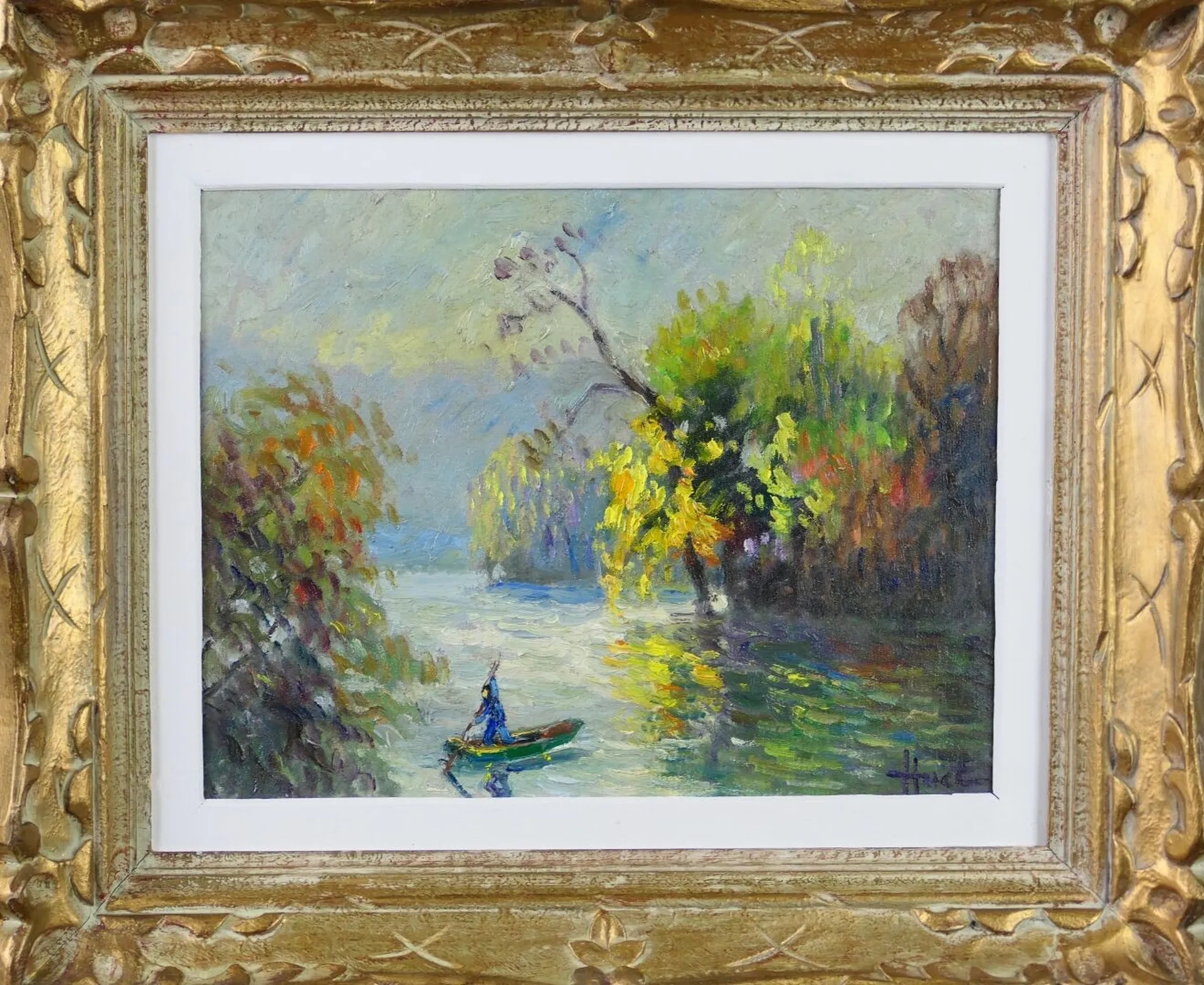 Jacques Huet | La Seine à Belbeuf | MutualArt