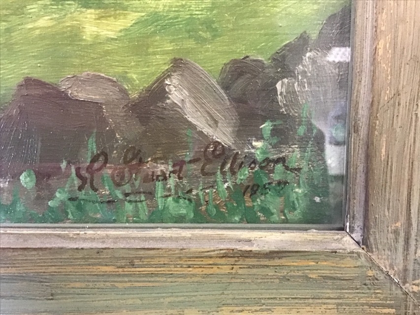 Ronald Stuart | landscape with cattle | MutualArt