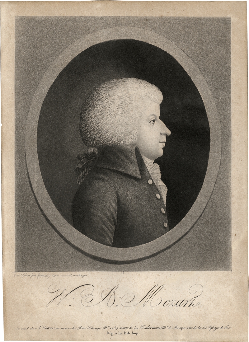 Edme Quenedey | Bildnis des Wolfgang Amadeus Mozart | MutualArt