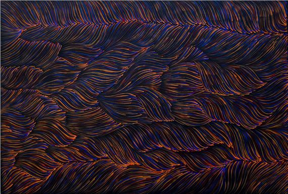 Patrick Rumble Kemarre | Bush Medicine Leaves (2021) | MutualArt