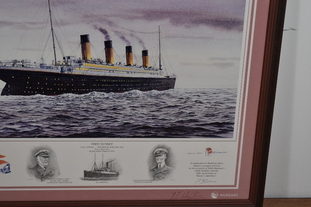 Pouncy John | First Sunset R.M.S Titanic | MutualArt