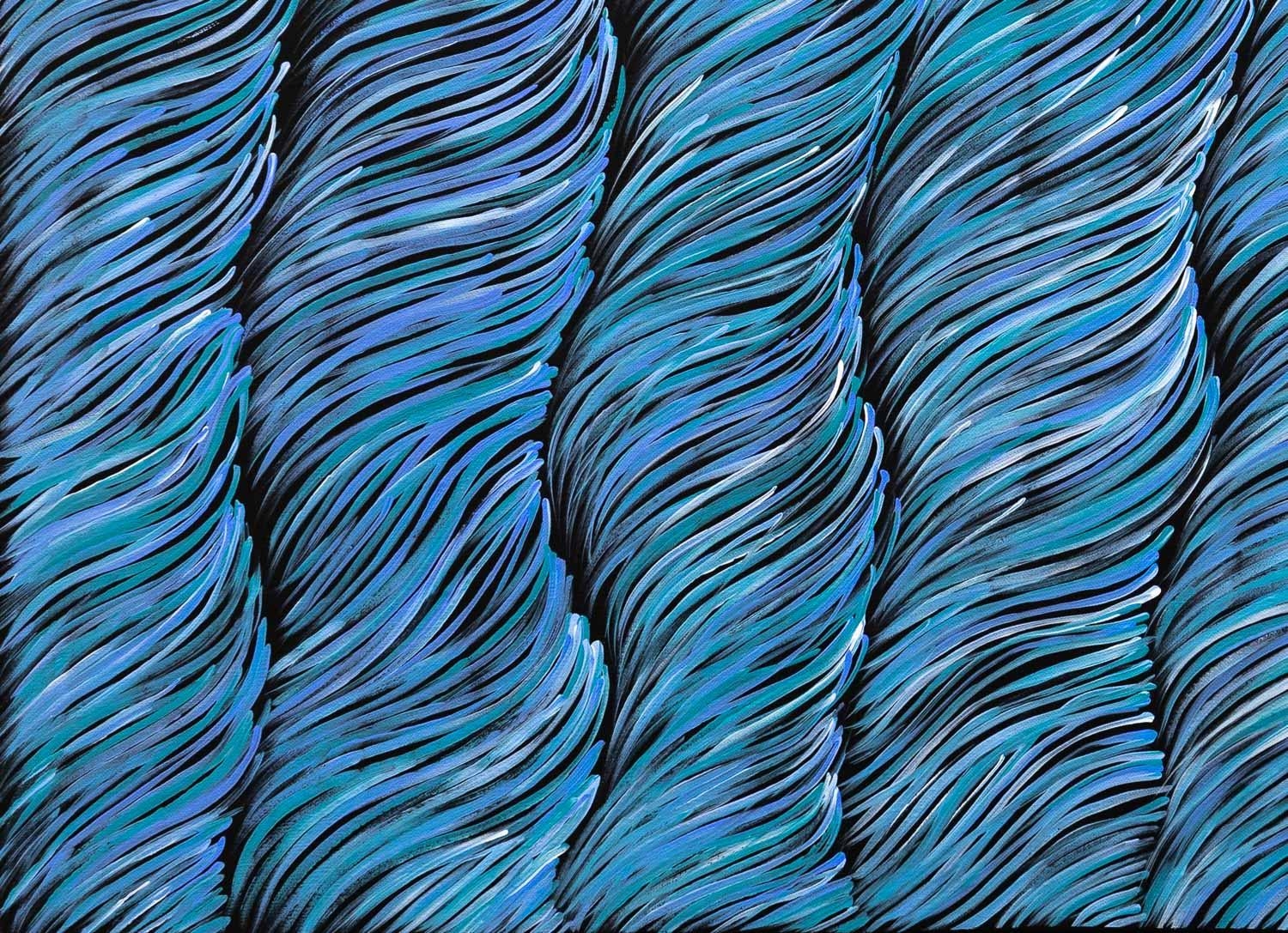 Patrick Rumble Kemarre | Bush Medicine Leaves (2021) | MutualArt