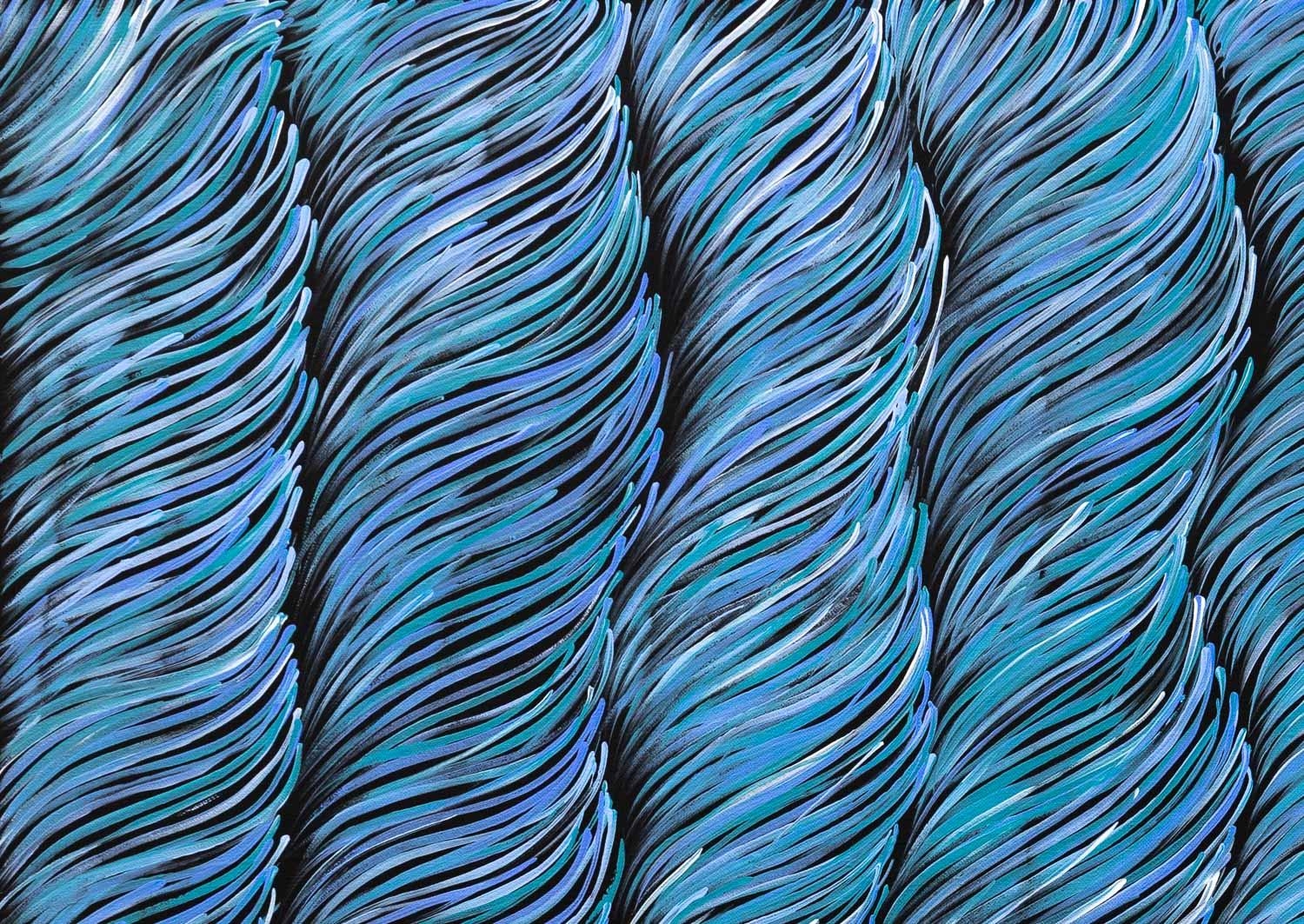 Patrick Rumble Kemarre | Bush Medicine Leaves (2021) | MutualArt