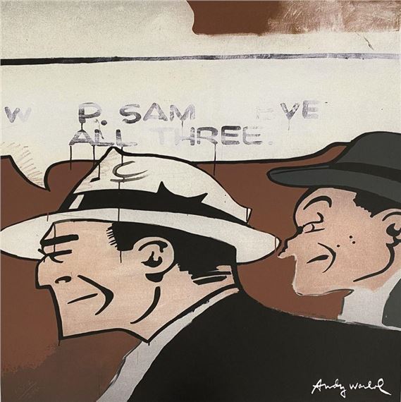 Andy Warhol | Dick Tracy (Circa 1986) | MutualArt