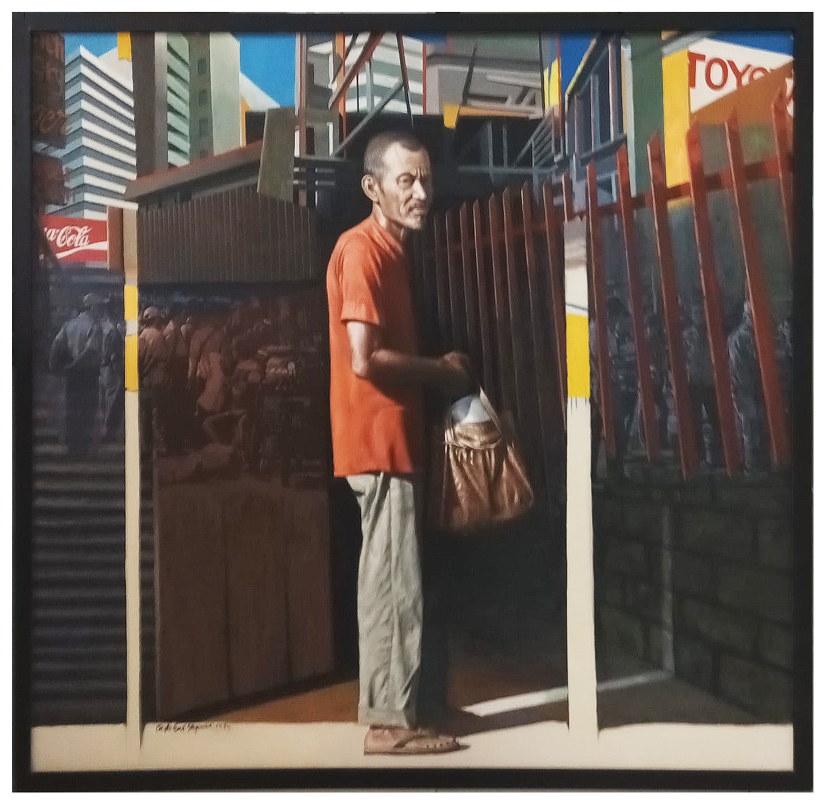 Dede Eri Supria | Laki-laki Di Pintu Gerbang (1984) | MutualArt