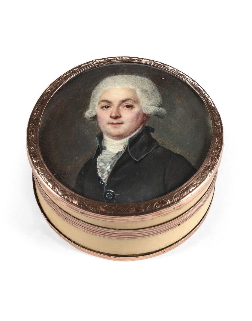 Louis Marie Sicard | Homme à la perruque poudrée et à la veste noire ...