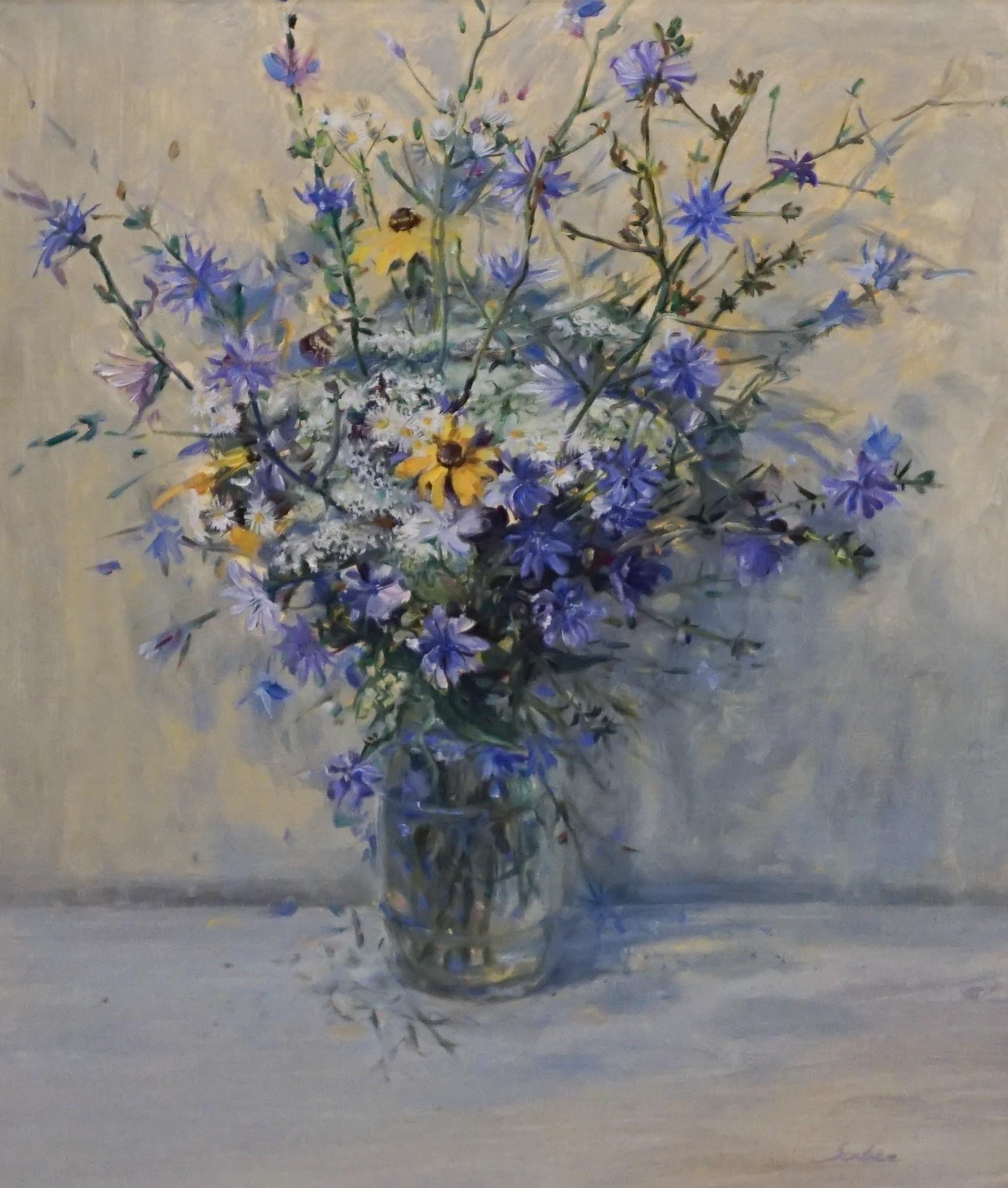 Nicholas Peter Scalise | Chicory and other Wild Flowers | MutualArt