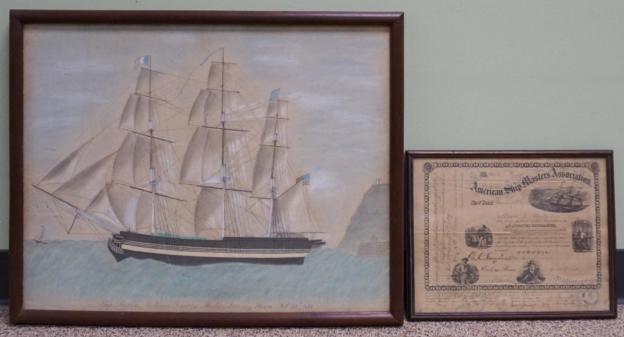 American School, 19th Century | The Ship Medora (25) | MutualArt