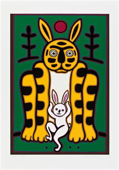 Lee Manik | Tiger and rabbit (2011) | MutualArt