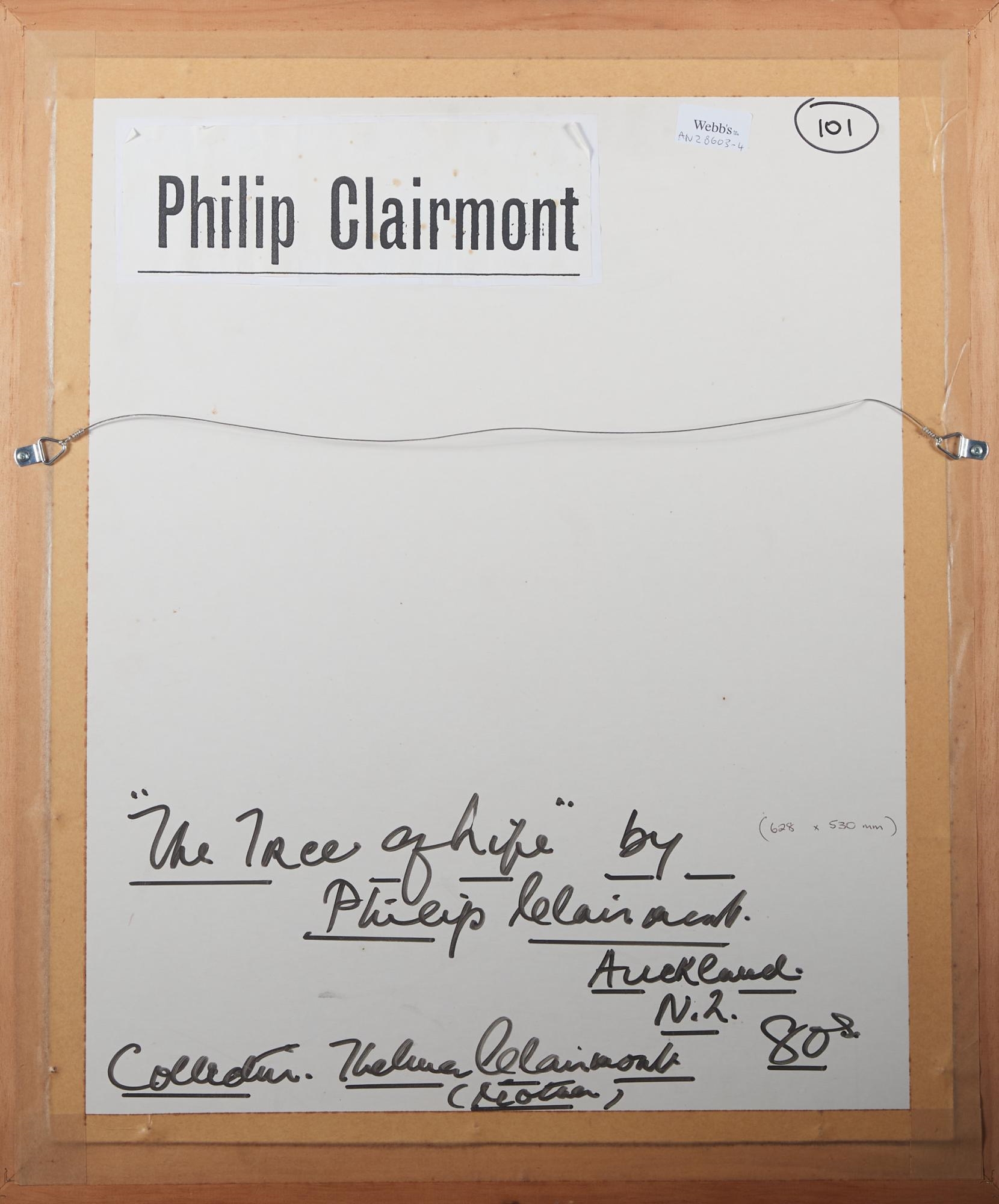 Philip Clairmont | The Tree of Life Exhibition Poster | MutualArt
