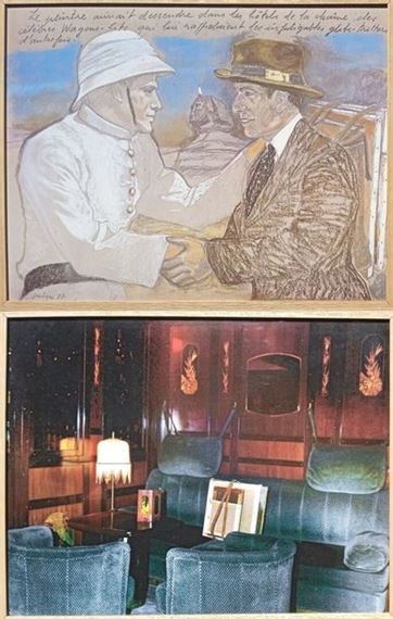 Jean Le Gac | The painter's relaxation, 1987 (1987) | MutualArt