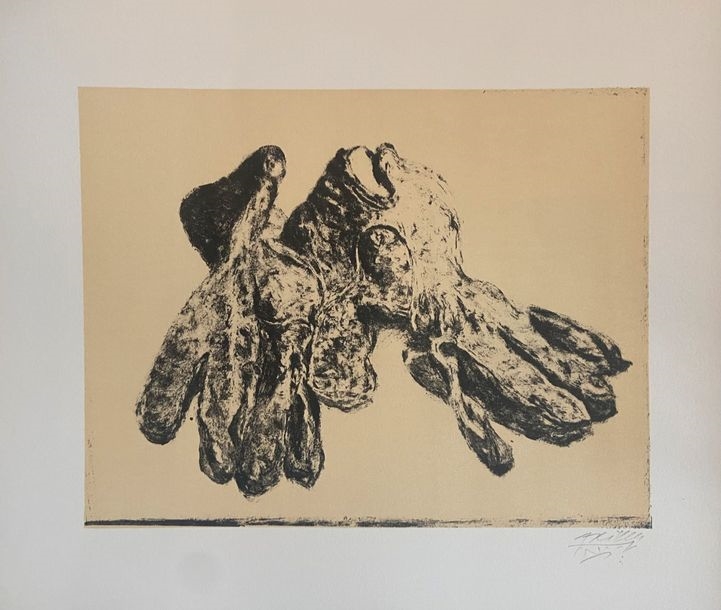 Avigdor Arikha | Pair of gloves - 1972 (1972) | MutualArt