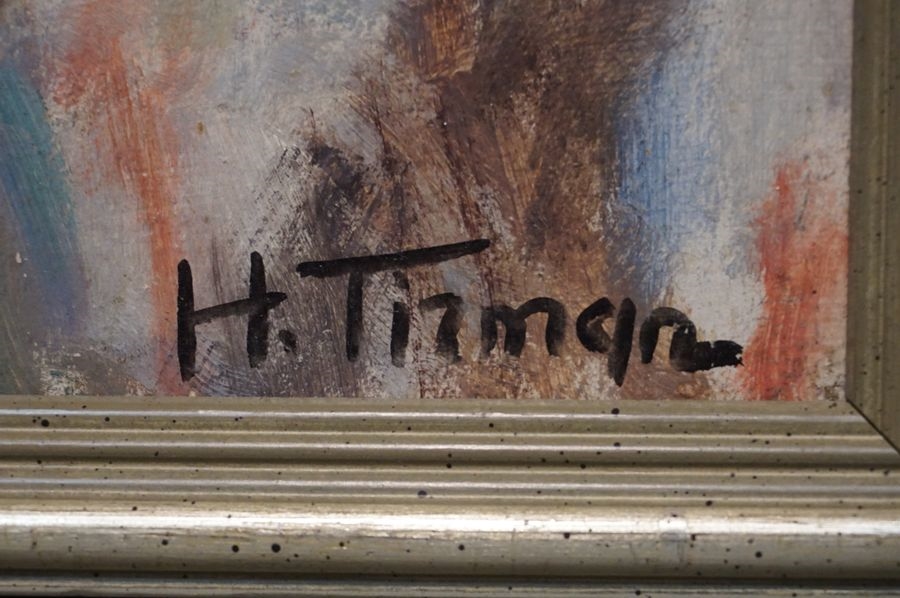 H Tirman | Portrait of a woman at work | MutualArt