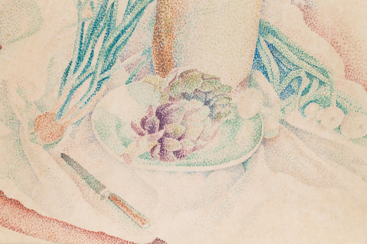 Marie Vorobieff Marevna | Still life with a jug and an artichoke ...