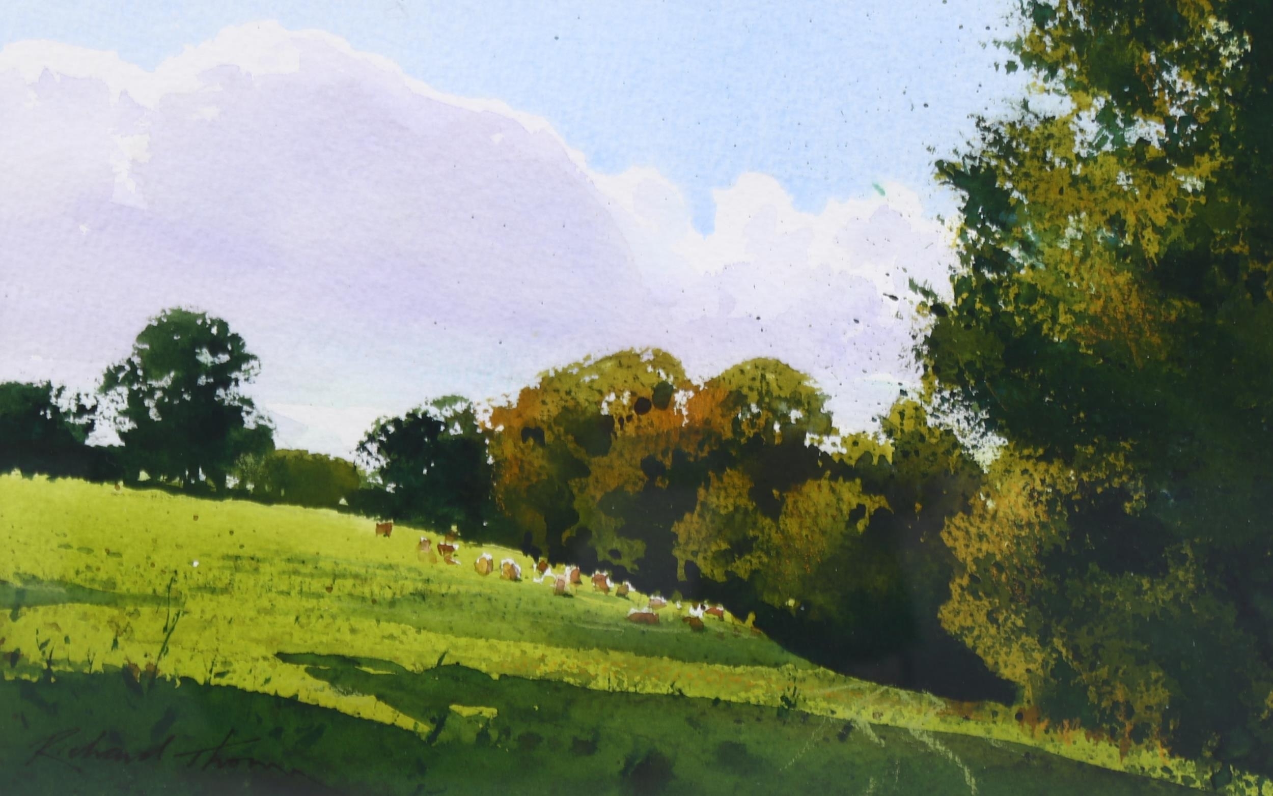 Richard Thorn | summer pasture | MutualArt